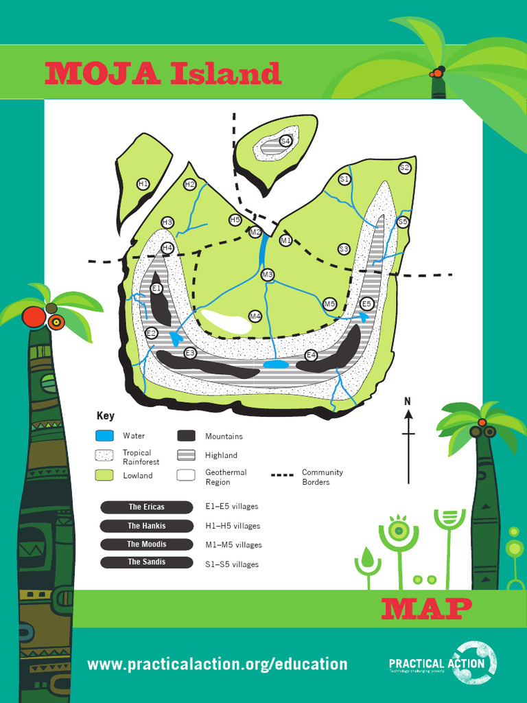 Moja Island Map | PDF