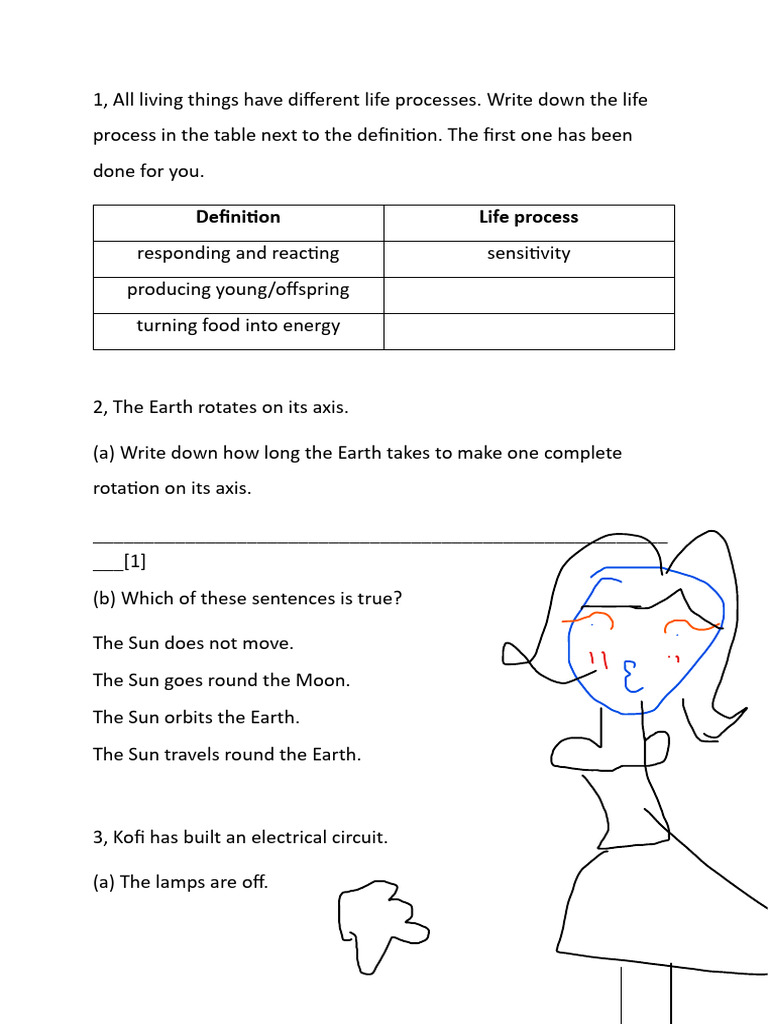 Life Processes and Earth Science Activities | PDF | Classical Mechanics ...