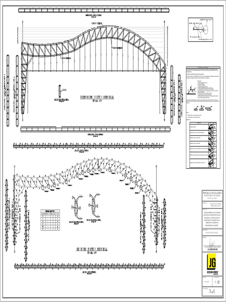 03 - Planos Estructurales Bellavista | PDF | Soldadura | Construcción