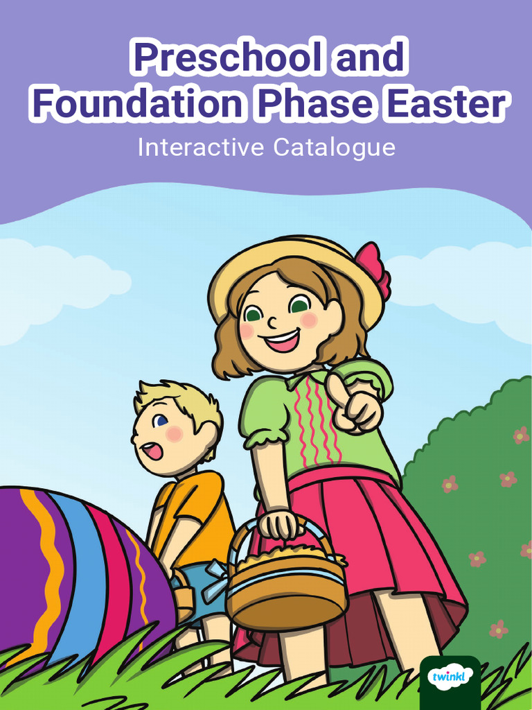 Preschool Easter Activities Catalogue | PDF | Behavior Modification ...
