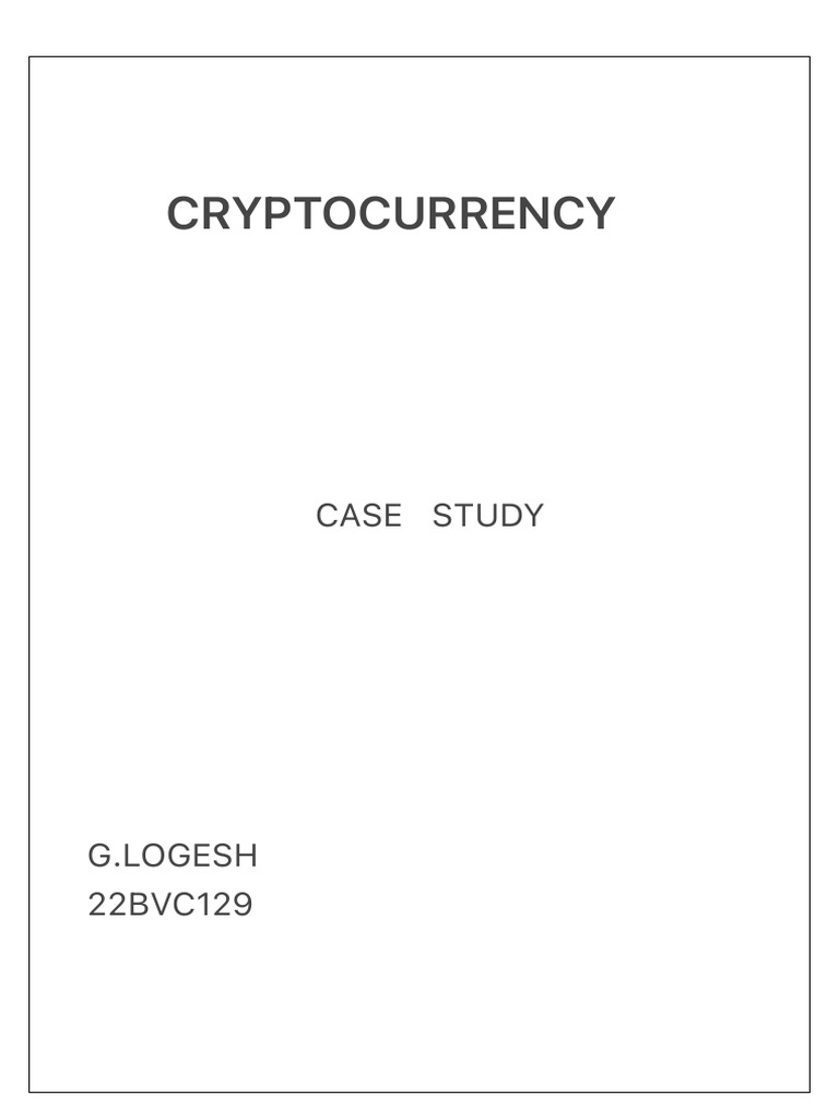 Crypto Currency | PDF