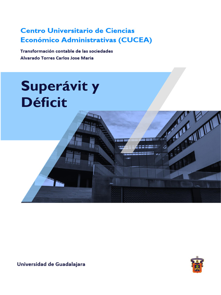 A-1 Superávit y Déficit | PDF | Balance presupuestario del gobierno ...