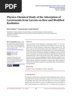 JECFA Specifications for Carotenes | PDF | Materials | Chemical Substances