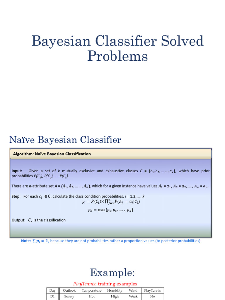 Naïve Bayes Classifier Explained | PDF | Normal Distribution | Confidence Interval