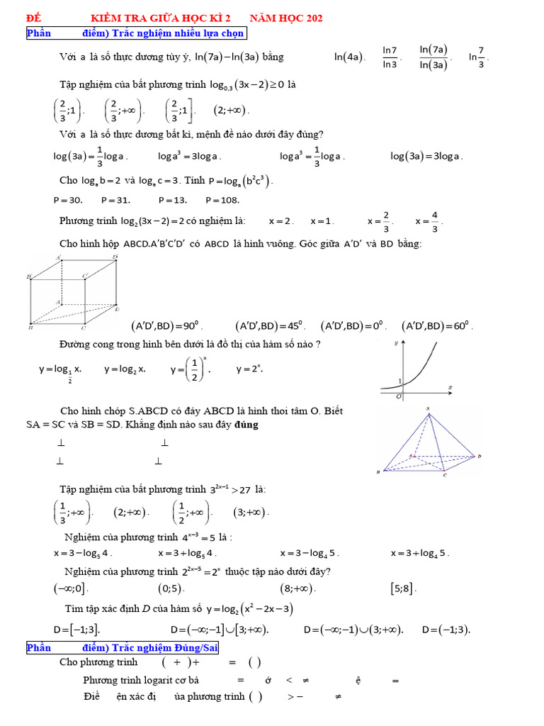 ĐỀ 2- ÔN GK2 | PDF