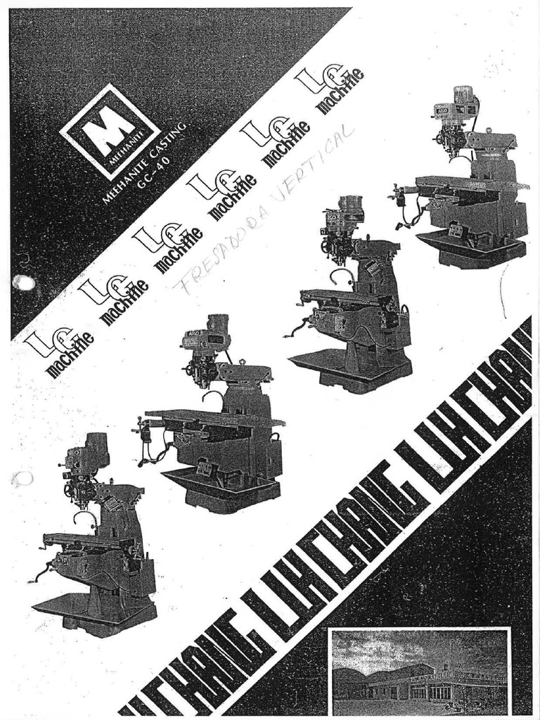 Fresadora de Torreta Meehanite | PDF