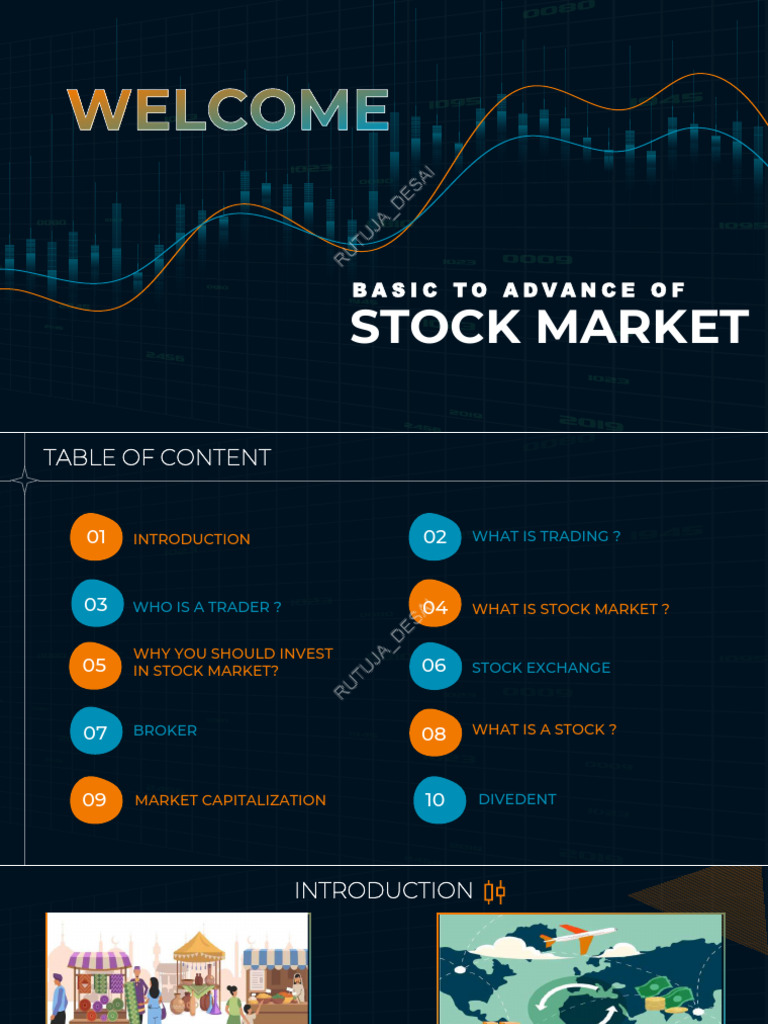 Basic To Advance of Stock Market Course | PDF | Stocks | Day Trading