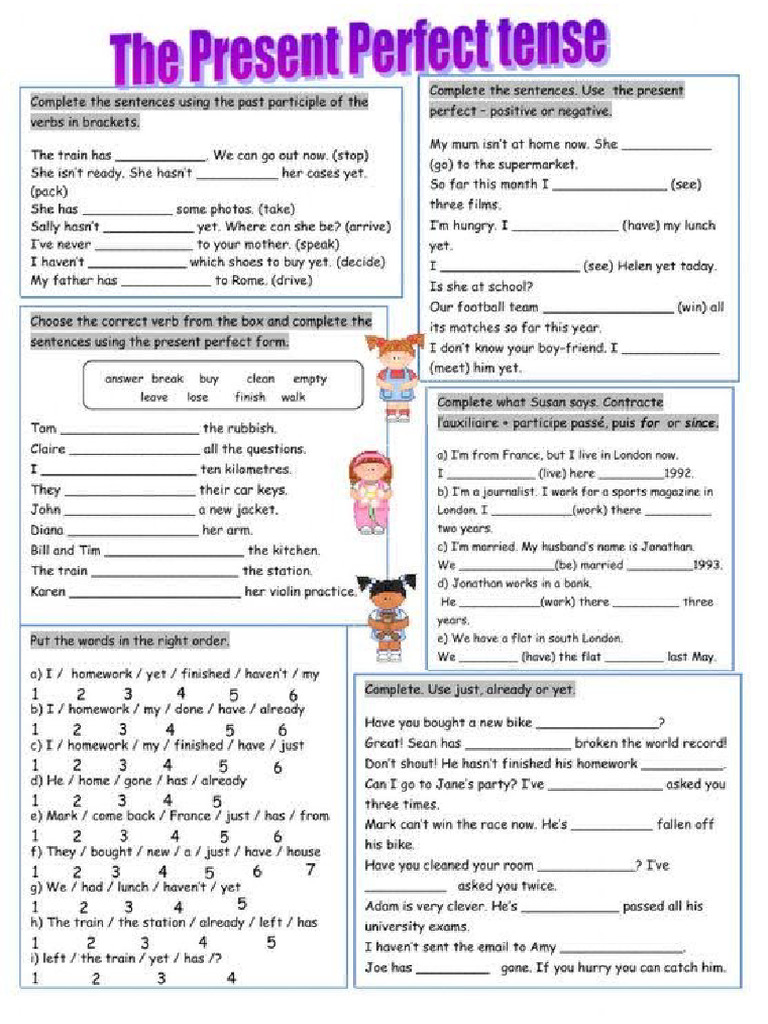 presente perfecto | PDF