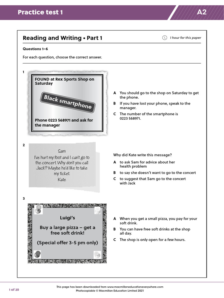 Key Test - Gateway | PDF | Clothing