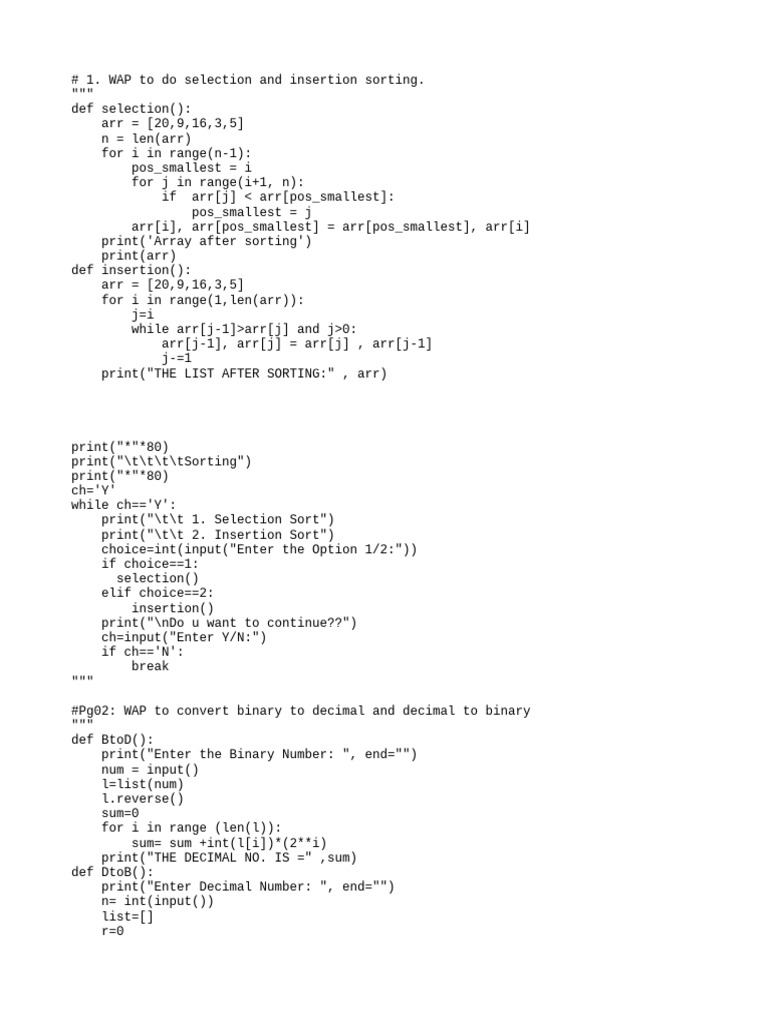 Practicals Class 11 Term 2 Final | PDF | Number Theory | Mathematics