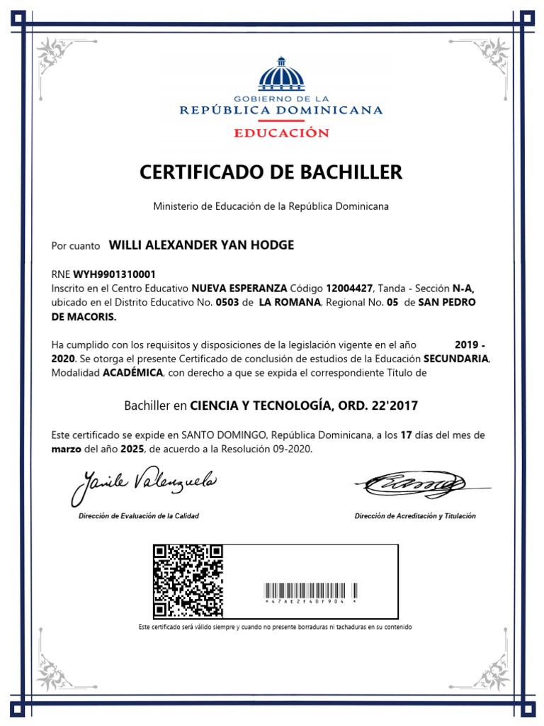 Certificado PDF | PDF