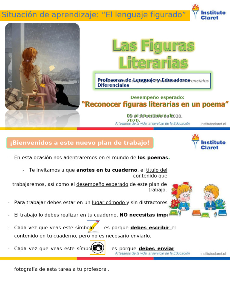 Aprendiendo sobre el lenguaje figurado | PDF