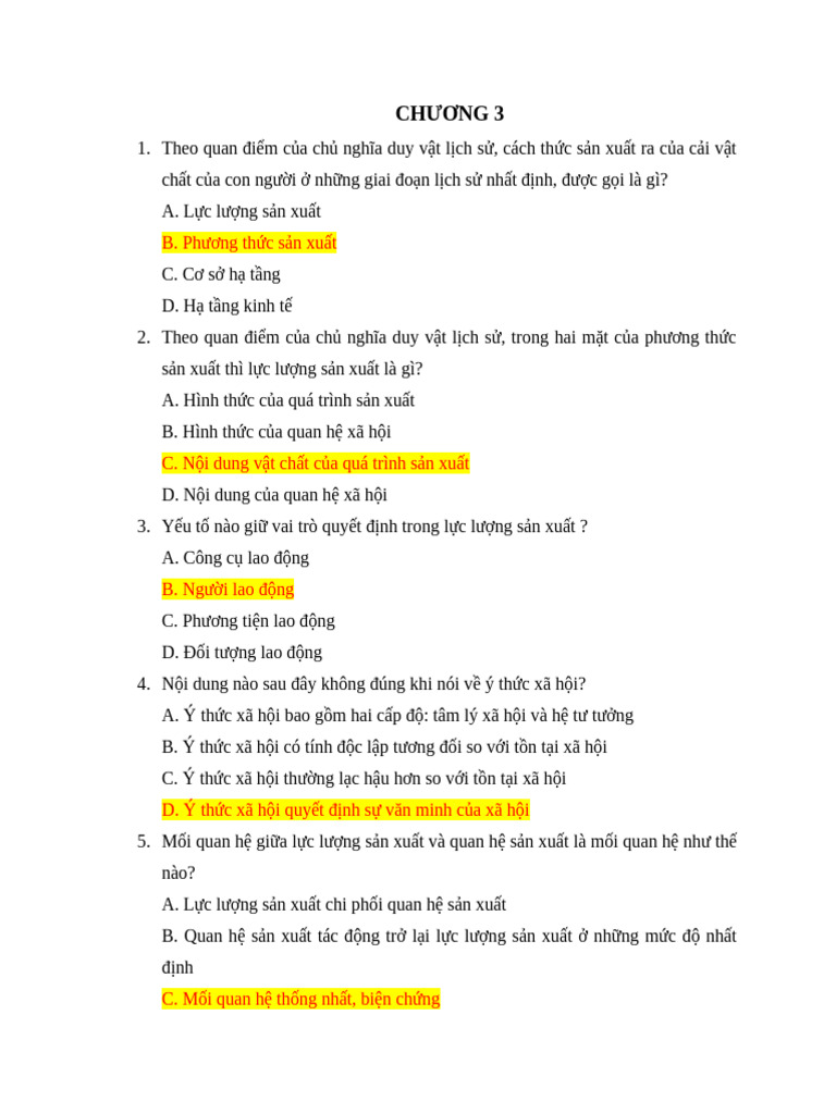 Triet Chuong 2 | PDF