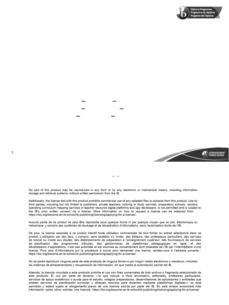 Spanish Ab Initio Paper 2 Reading Comprehension SL Markscheme Spanish ...