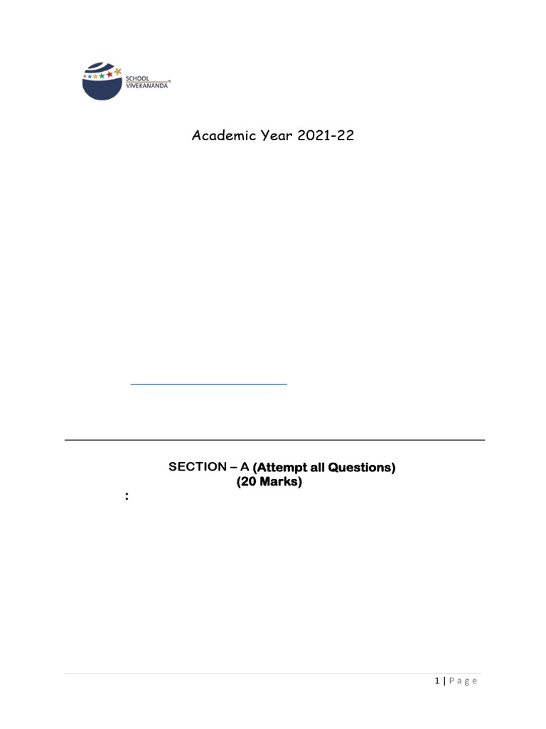 Grade 6 Chemistry Quiz Paper | PDF | Molecules | Chemical Compounds