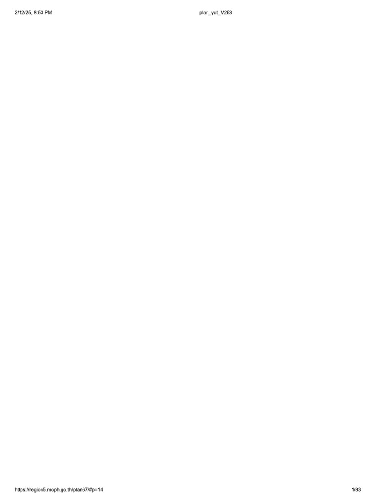 แผนยุทธ เขต 5 2567-2571 | PDF