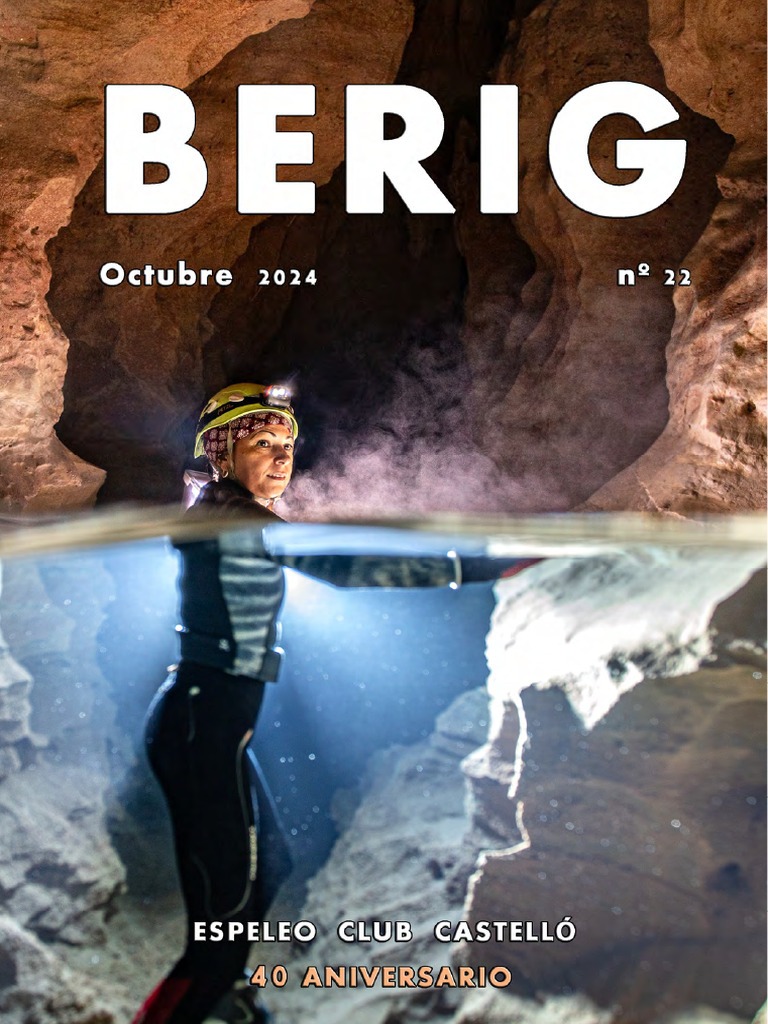 REVISTA BERIG 22 | PDF | Buceo bajo el agua | Cueva