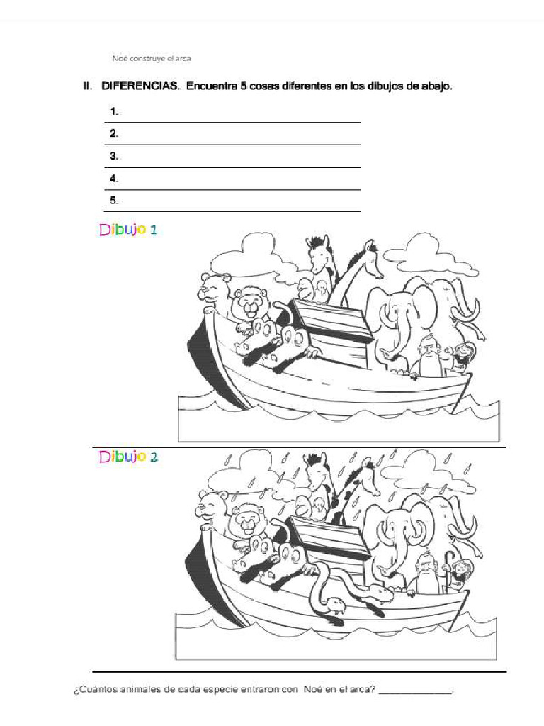 Noe Construye El Arca | PDF