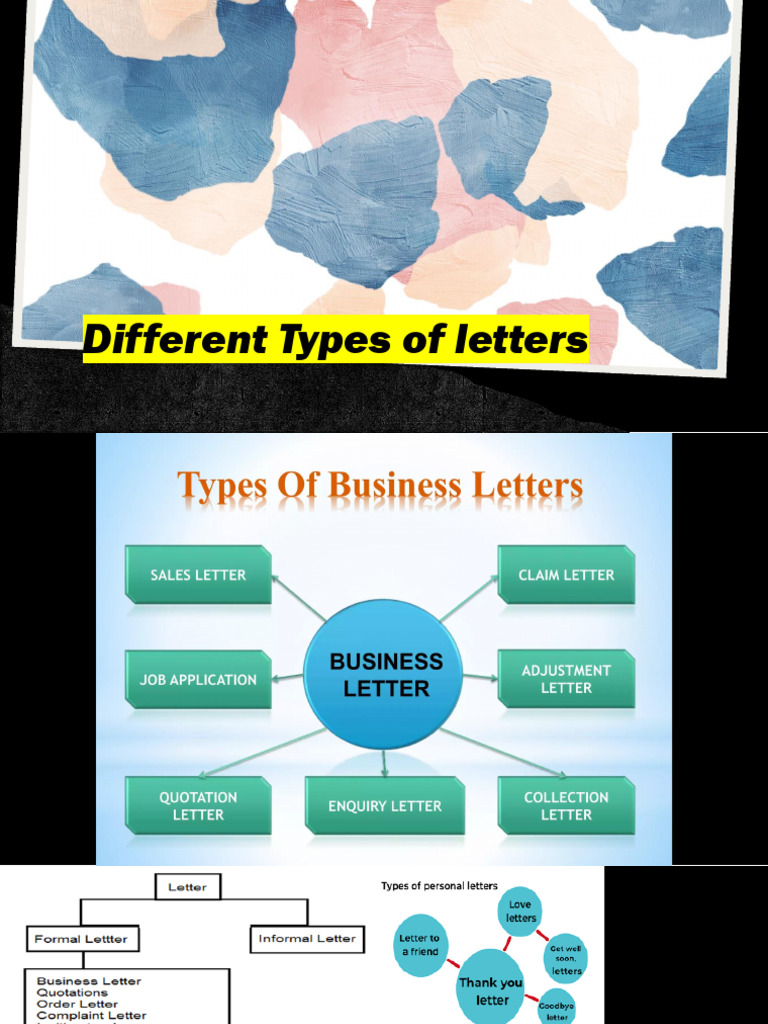 ST Different Types of Letters | PDF