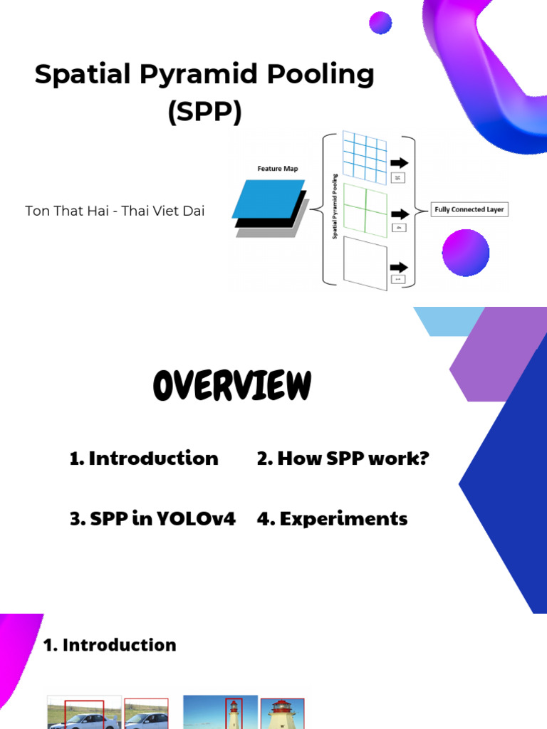 Spatial Pyramid Pooling in YOLOv4 | PDF