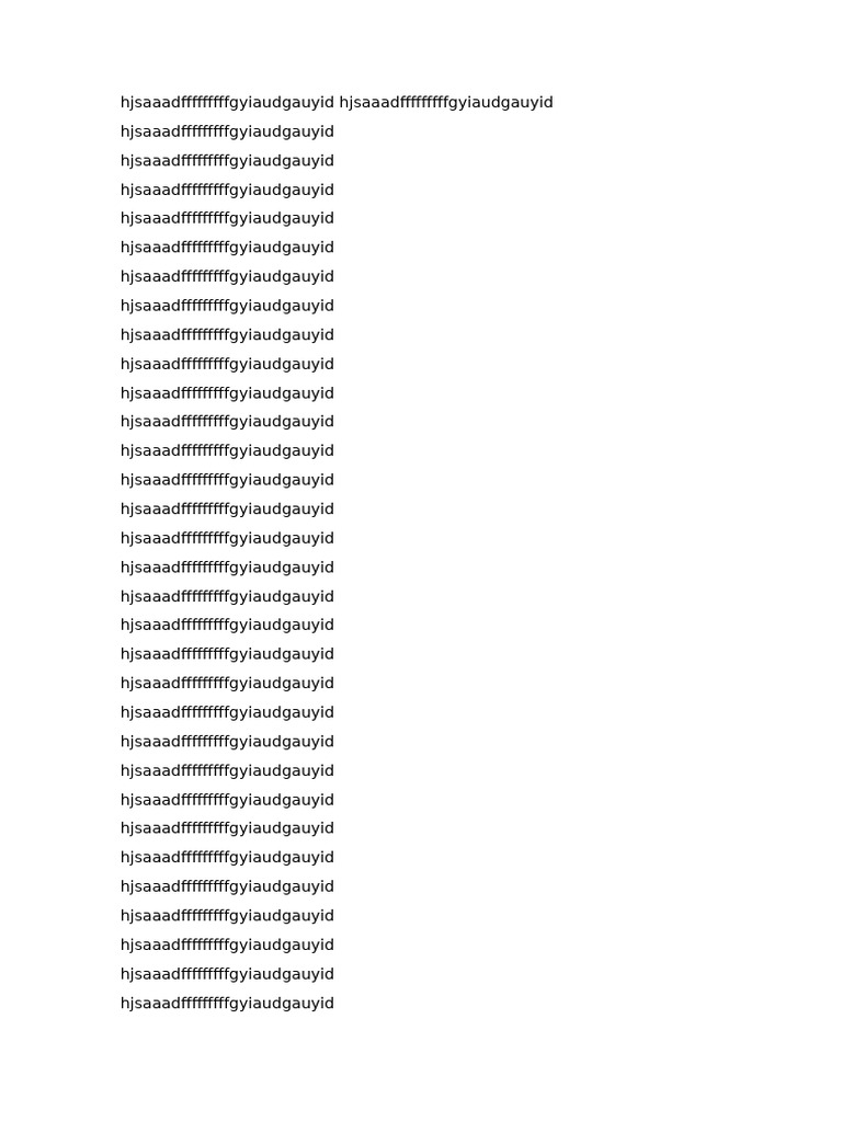 Repeated Text Analysis | PDF