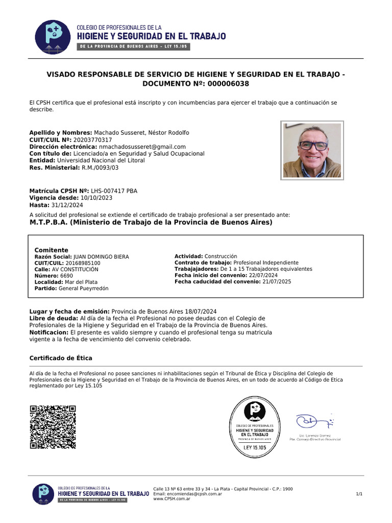 5-Contrato - Bie - Las Palmeras | PDF