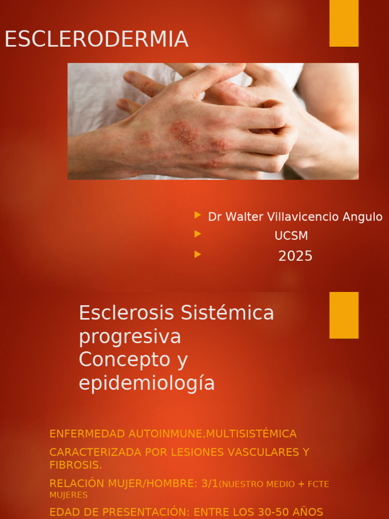 Esclerodermia | PDF | Medicina CLINICA | Enfermedades y trastornos humanos