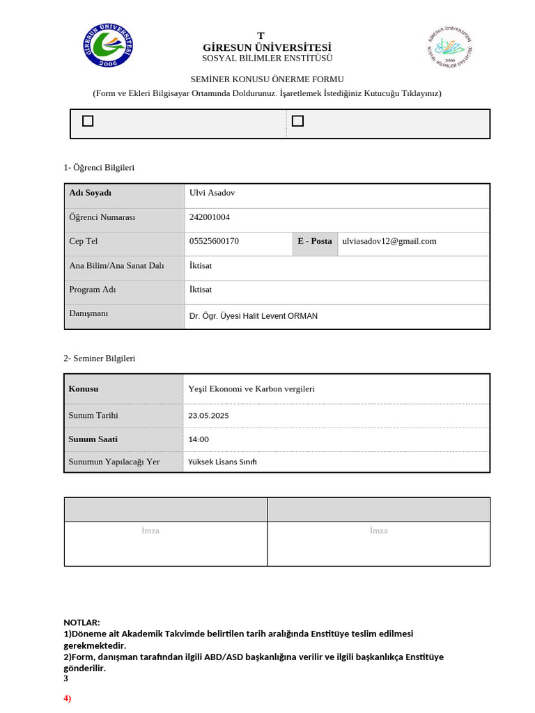 Seminer Konusu | PDF