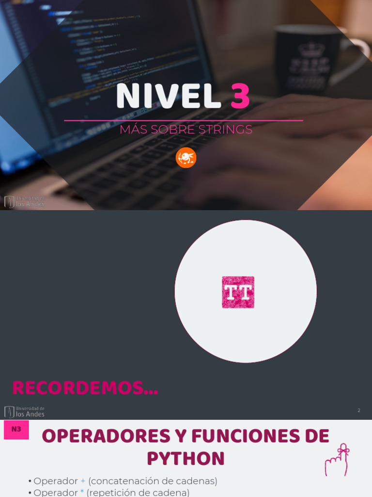 N3 - 4 - Mas Sobre Strings | PDF | Programación de computadoras | Informática