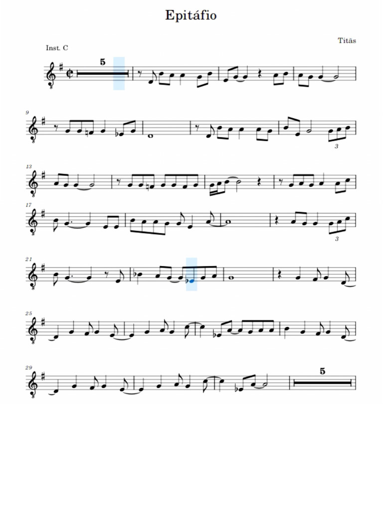 Epitáfio | PDF