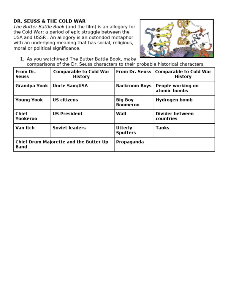 DR Seuss and The Cold War | PDF