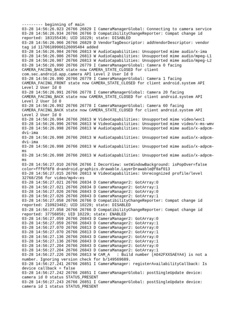 Log Cat 1743137786744 | PDF | Computer Programming | System Software
