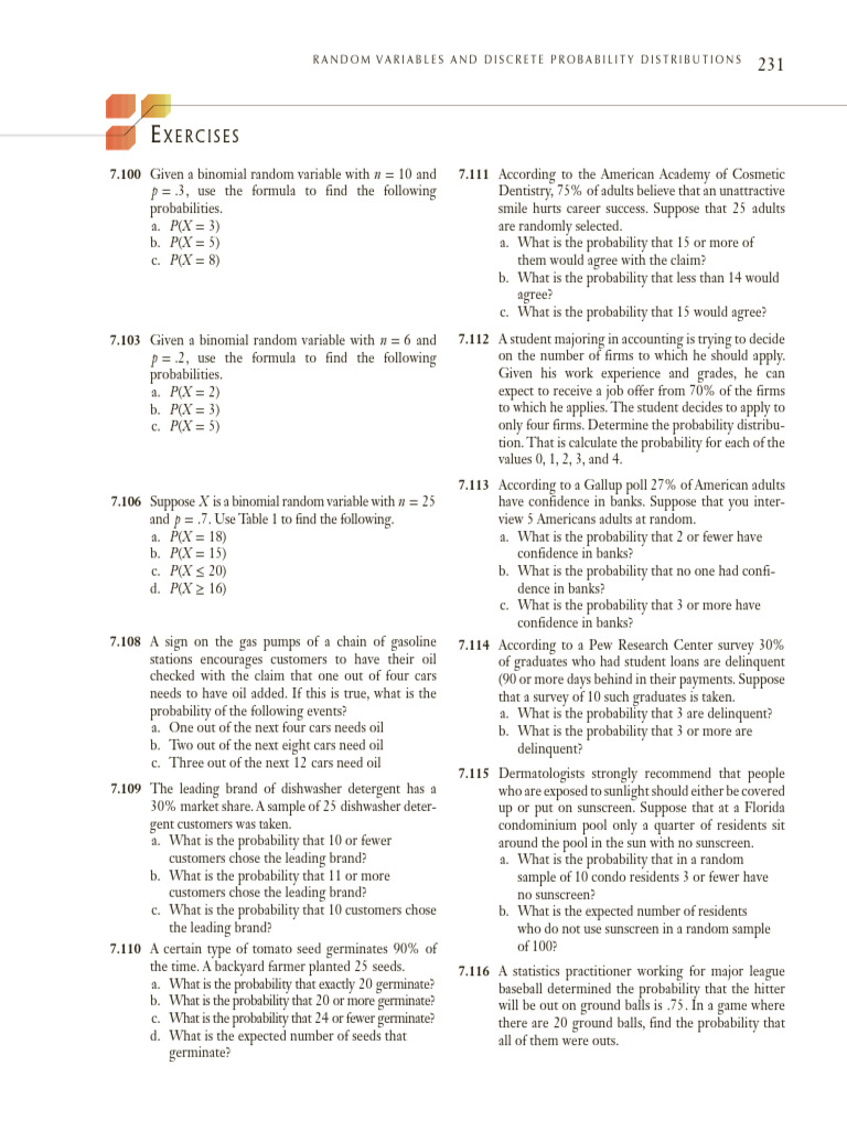 binomial poisson (1) | PDF | Card Counting | Probability Theory