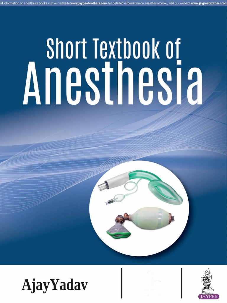 Short Textbook of Anesthesia 6nbsped 9789390281053 9789352704644 | PDF ...