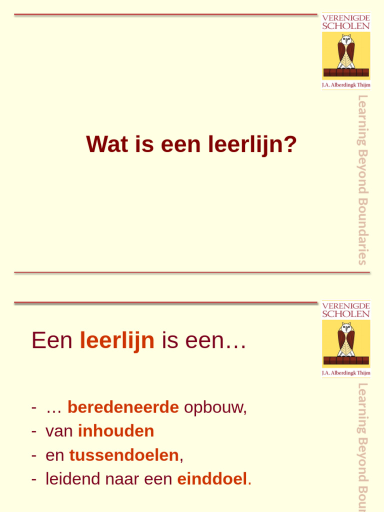 Wat-Is-Een-Leerlijn JN | PDF