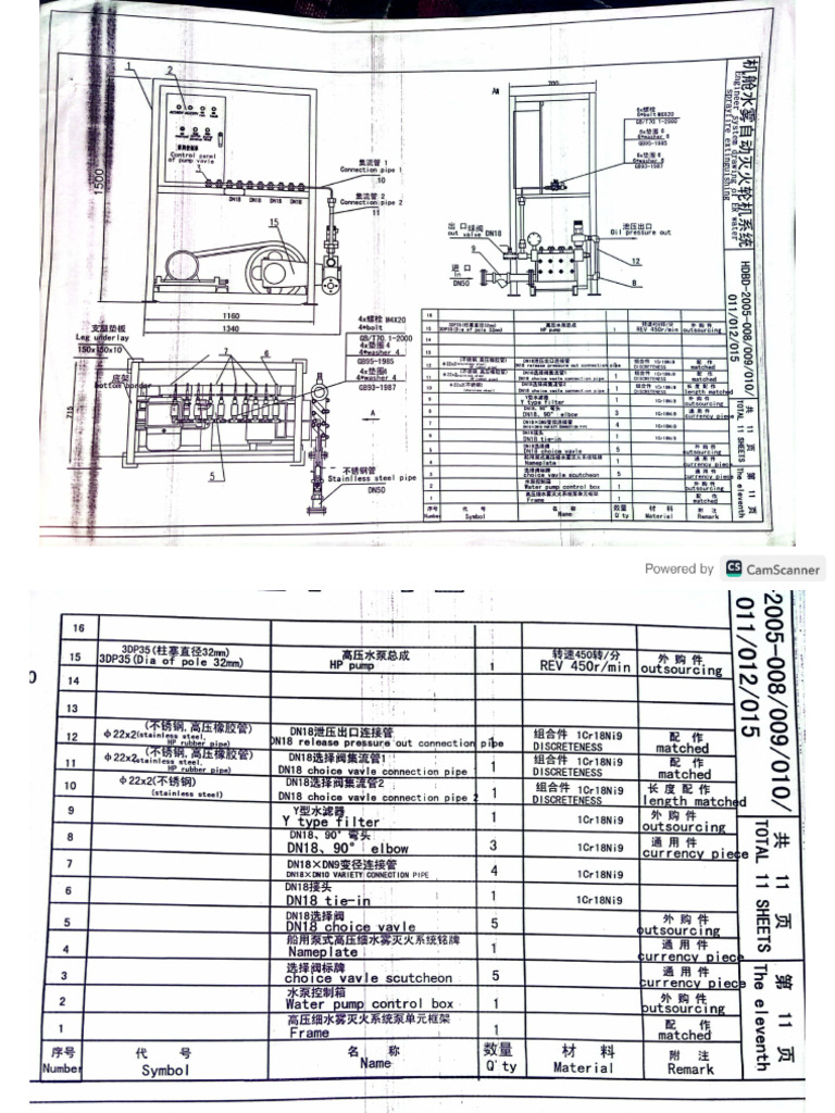 Water Mist System (Pump) | PDF