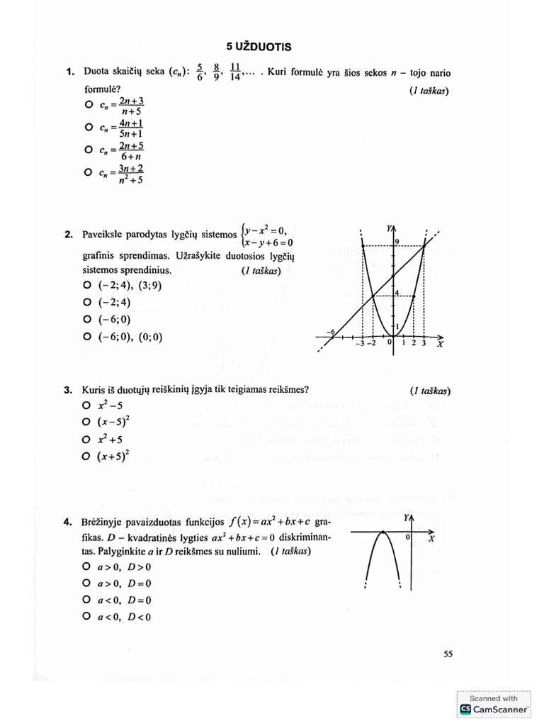 5 Uzduotis 10 KL | PDF