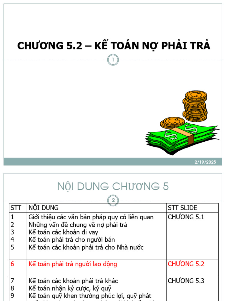 Kttc1 Chương 5.2 | PDF