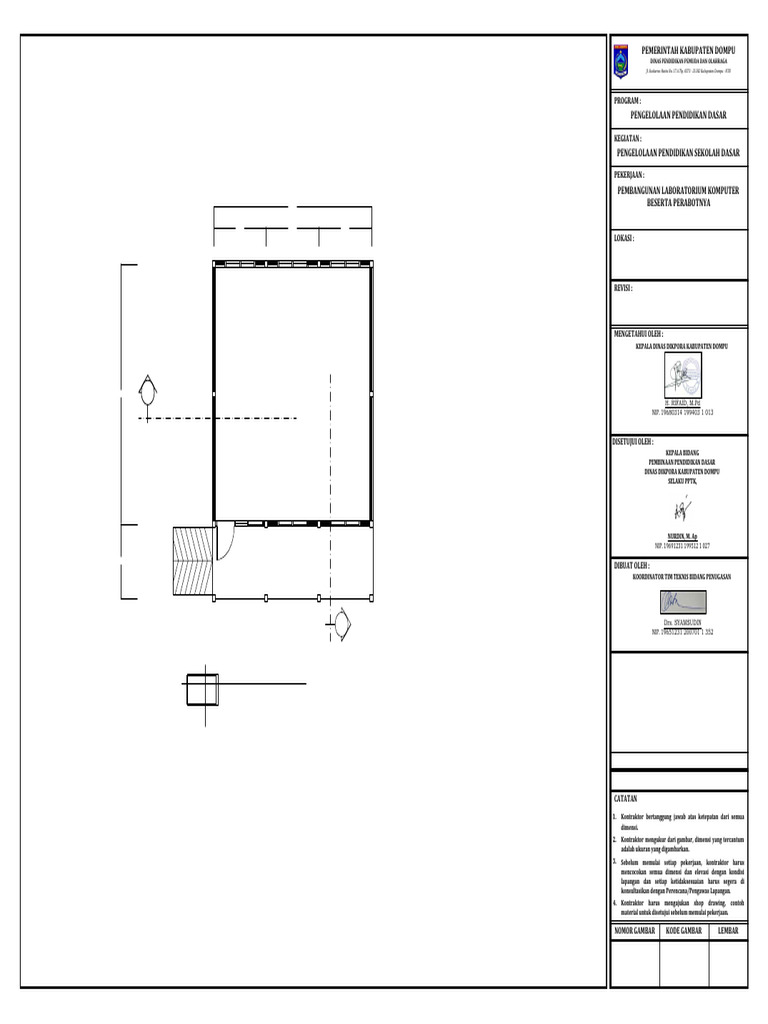 DED RAB LABORATORIUM KOMPUTER SD | PDF