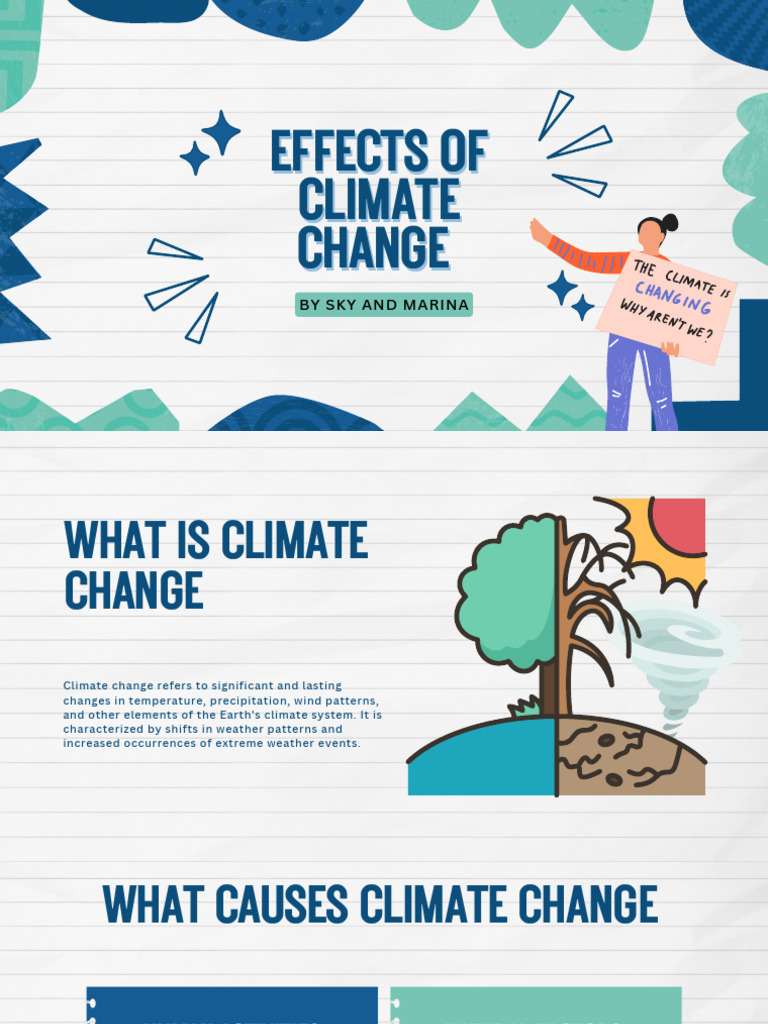 Effects of Climate Change PDF | PDF | Climate Change | Oceans