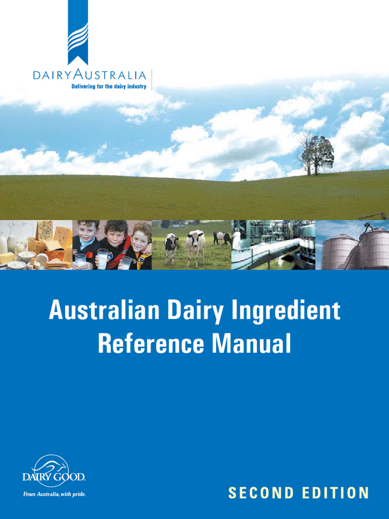 Dairy Ingredient Reference Manual 2nd Edition | PDF | Milk | Dairy