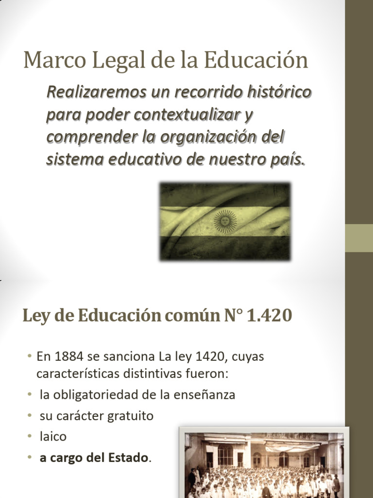 U3 Clase1 Leyes De Educación Pdf Escuelas
