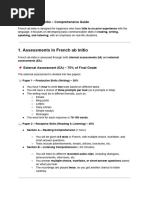IB French B Course Overview and Assessment | PDF | Grammatical Tense ...