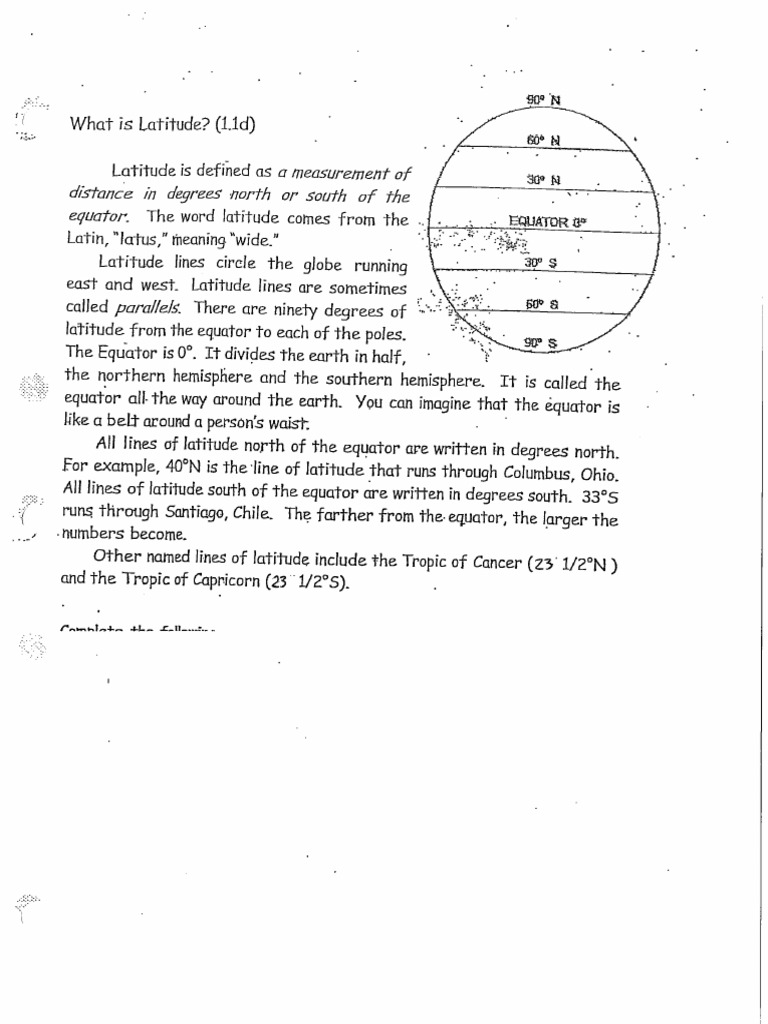 Latitude_and_Longitude_Introduction | PDF