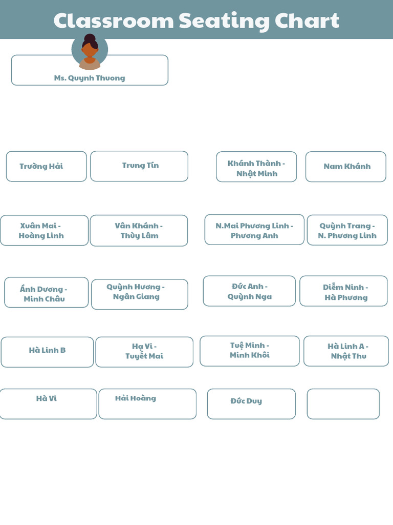 Classroom Seating Chart | PDF