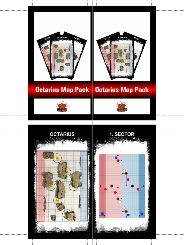 Octarius Map Pack Deck R1.0 FOLD Letter | PDF