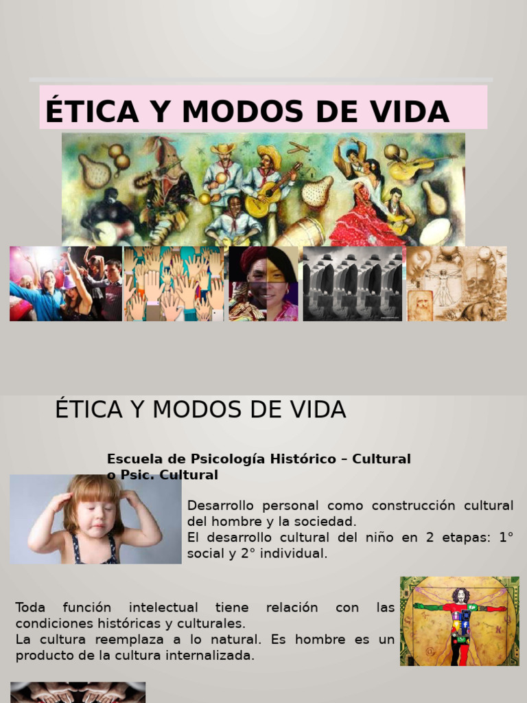 Ética y Cultura en Modos de Vida | PDF | Ideologías | Sicología