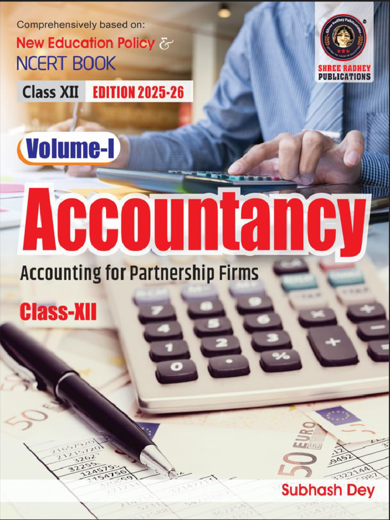 Subhash Dey's Accountancy XII 2025-26 Volume 1 Sample PDF | PDF ...