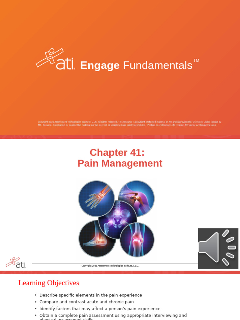 Chapter 41 Pain Management ATIN_Engage_Fund_Pain | PDF | Pain | Analgesic