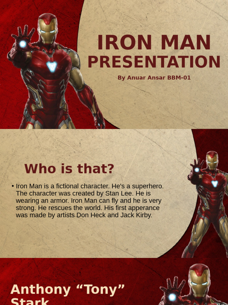 Iron Man Presentation Overview | PDF